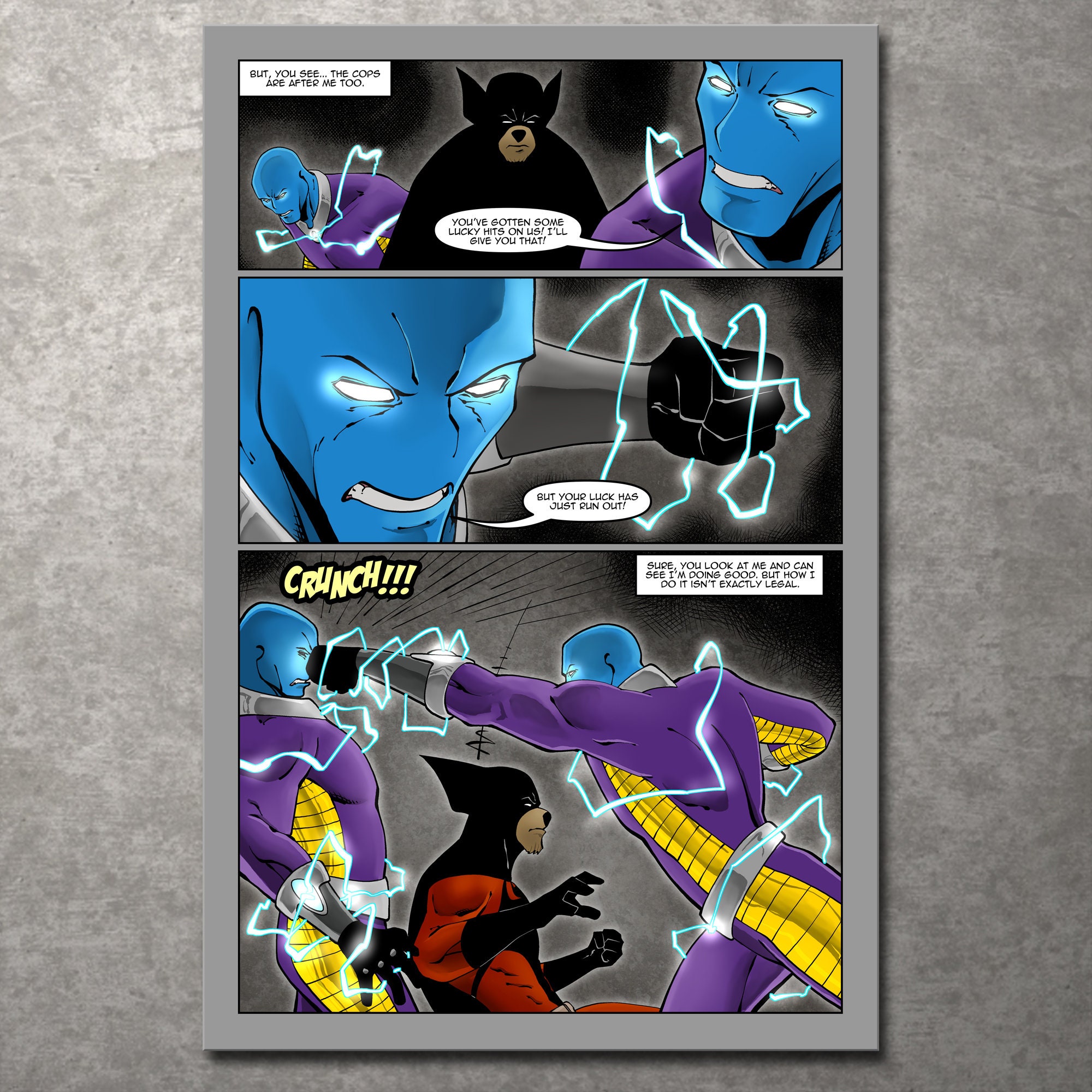 The Batbear 1-3 Batbear Who Laughs Grim Red Edition Cover - Etsy