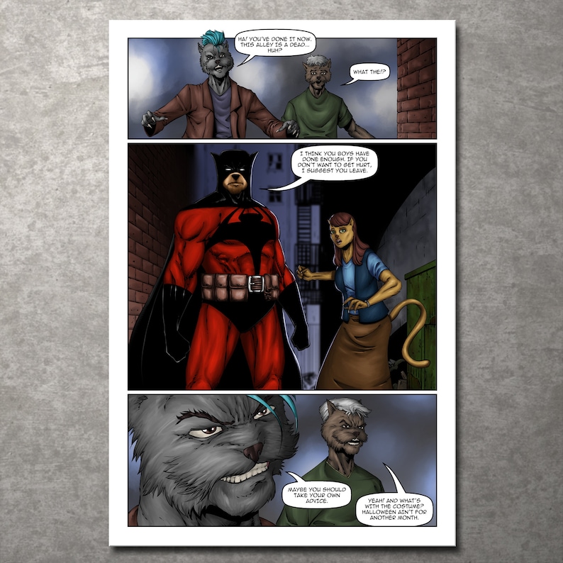 The Batbear 1-3 Batbear Who Laughs Grim Red Edition Cover - Etsy