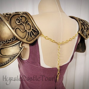 Princess Zelda Cosplay - Twilight Princess Zelda Armor Pauldrons Belt ...