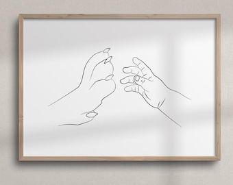 dog high five drawing