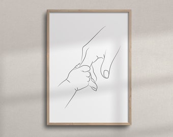 Nursery Wall Art Heart Nursery Decor Printable Wall Art - Etsy