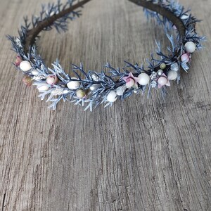 Thorn Crown Woodland Fairy Crown Christmas Girl Crown Holiday Head ...
