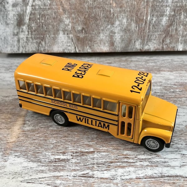 School Bus Toy - Etsy