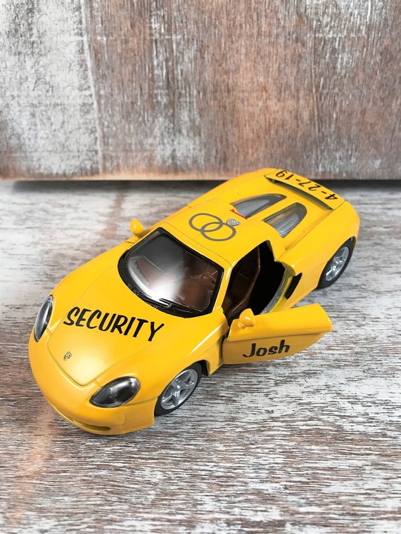 Personalized Ring bearer gift Ring security gift Toy car | Etsy
