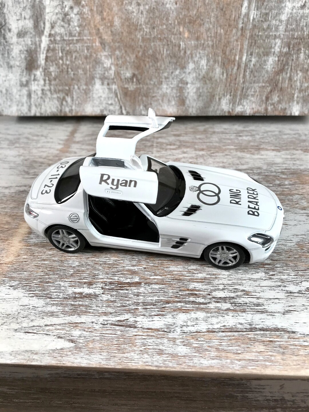 Personalized, Ring Bearer Gift, Toy Car, Ring Security, Groom Gift ...