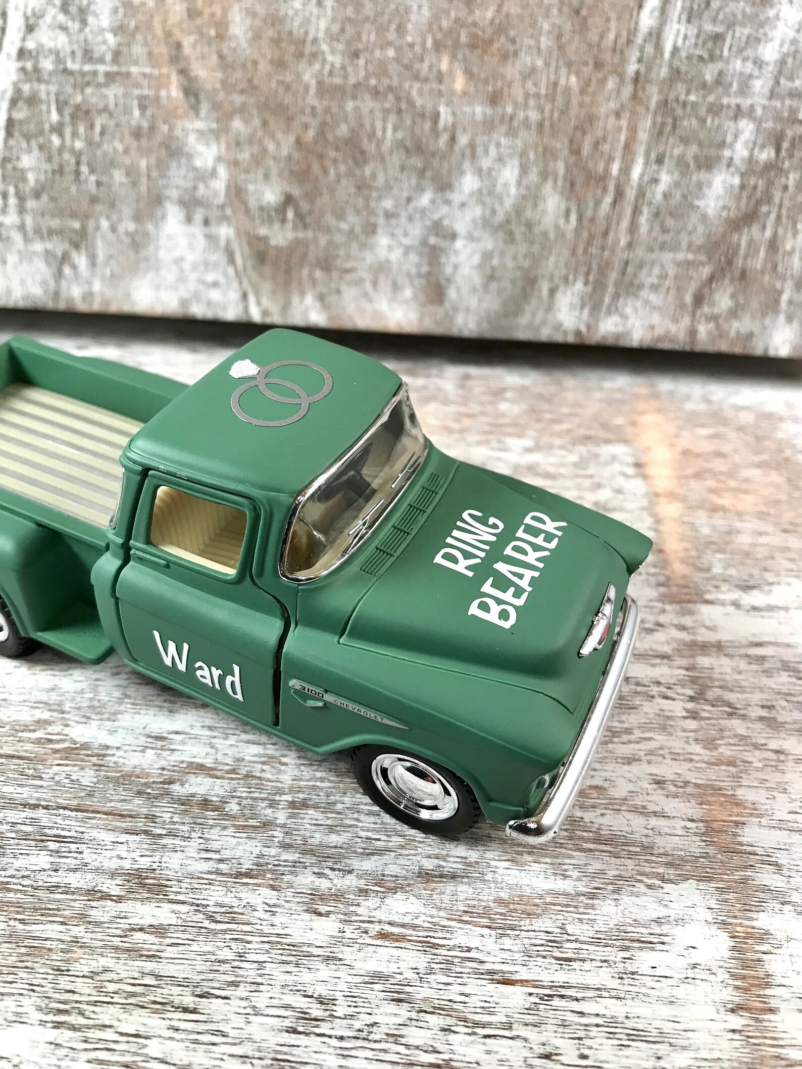 Personalized Ring Bearer Gift Ring Bearer Truck Ring - Etsy