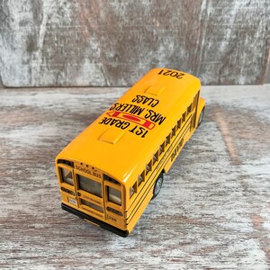 Personalized, Toy School Bus, Back to School Gift, Bus Birthday, Party ...