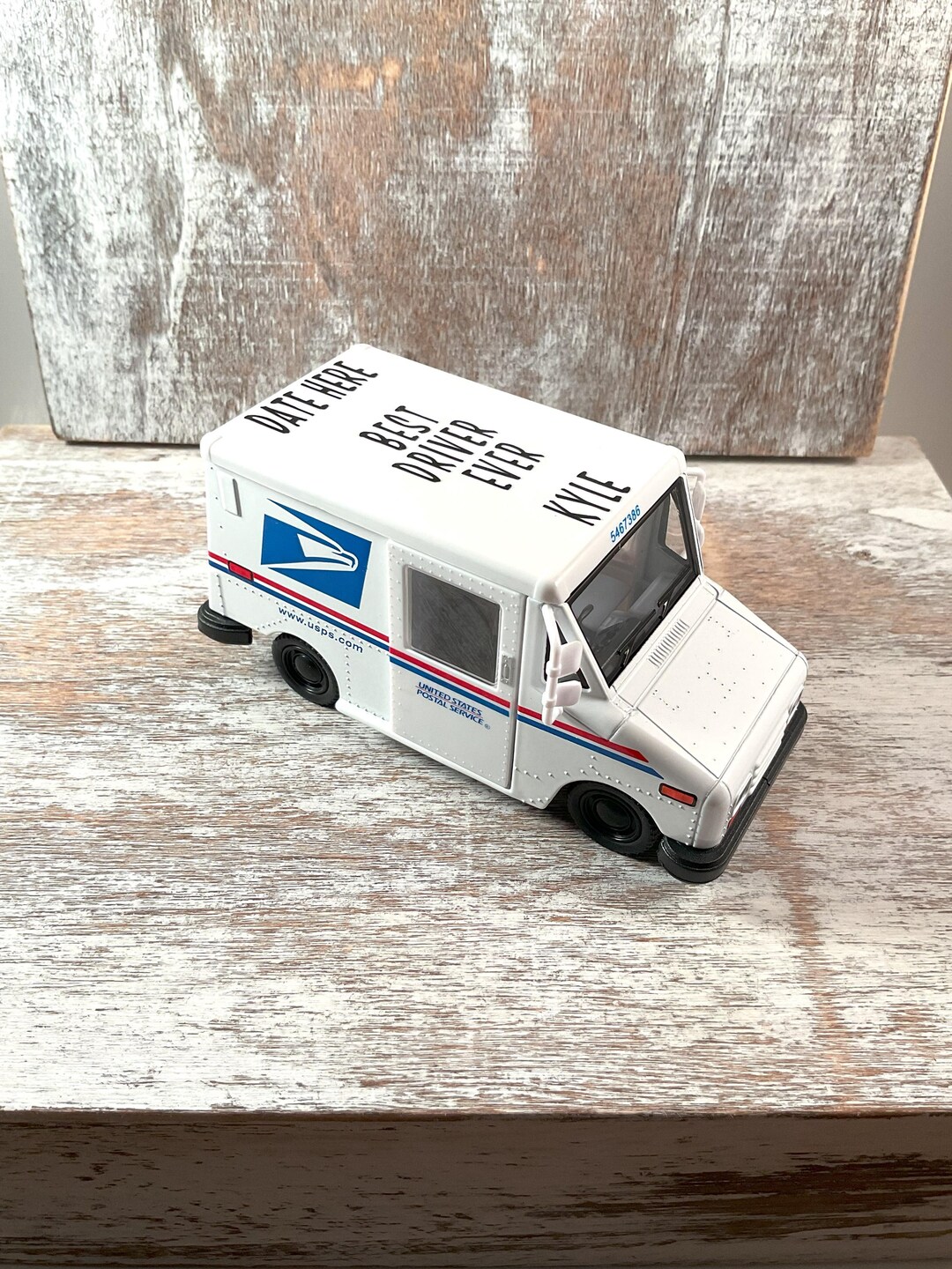 Personalized USPS Truck, Mail Truck Christmas Ornament, Mail Carrier ...