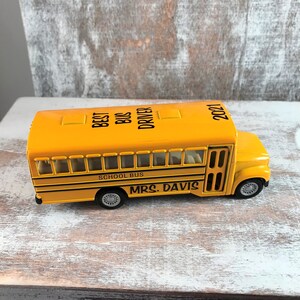 Personalized School Bus, Kids School, Back to School Gift, Party Favor ...