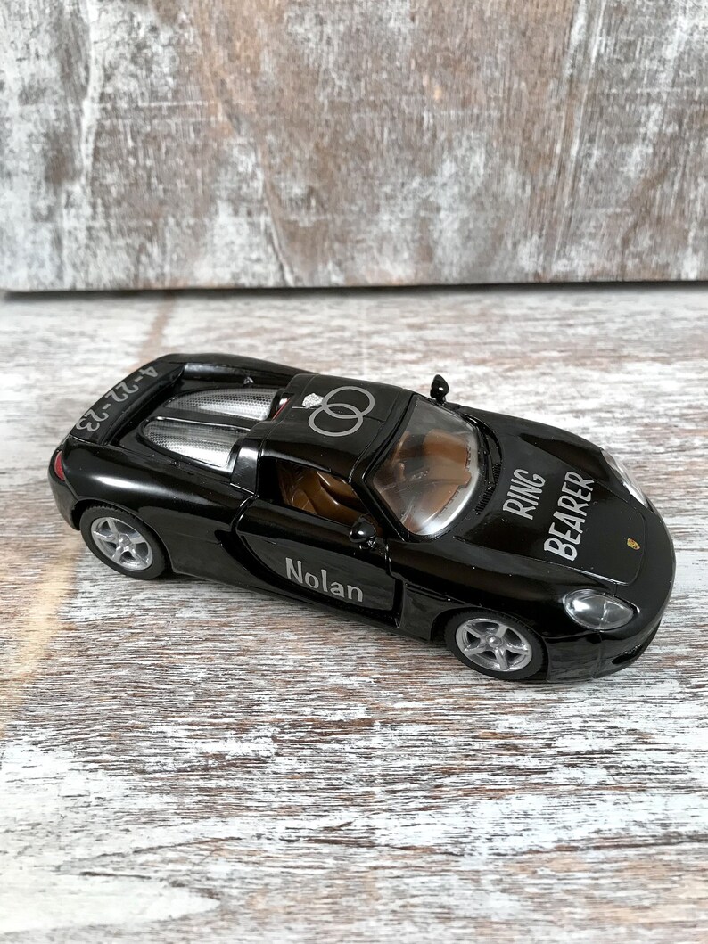 Personalized Ring Bearer Gift Ring Security Gift Toy Car - Etsy