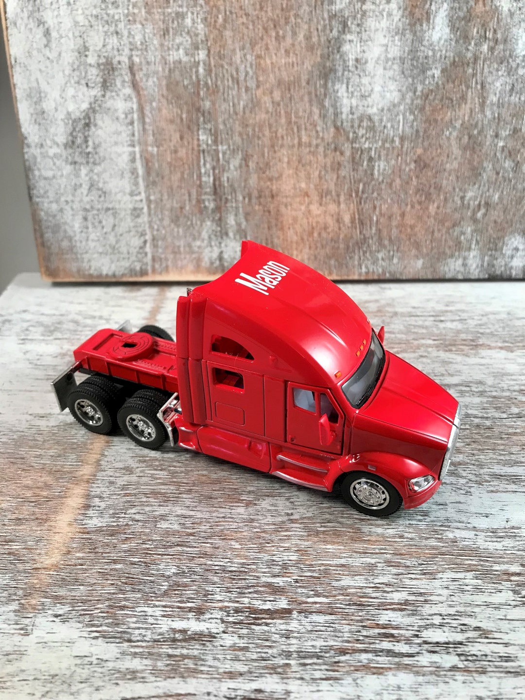 Personalized, Semi Truck, Toy Truck, Truck Birthday Party Favor, Truck ...