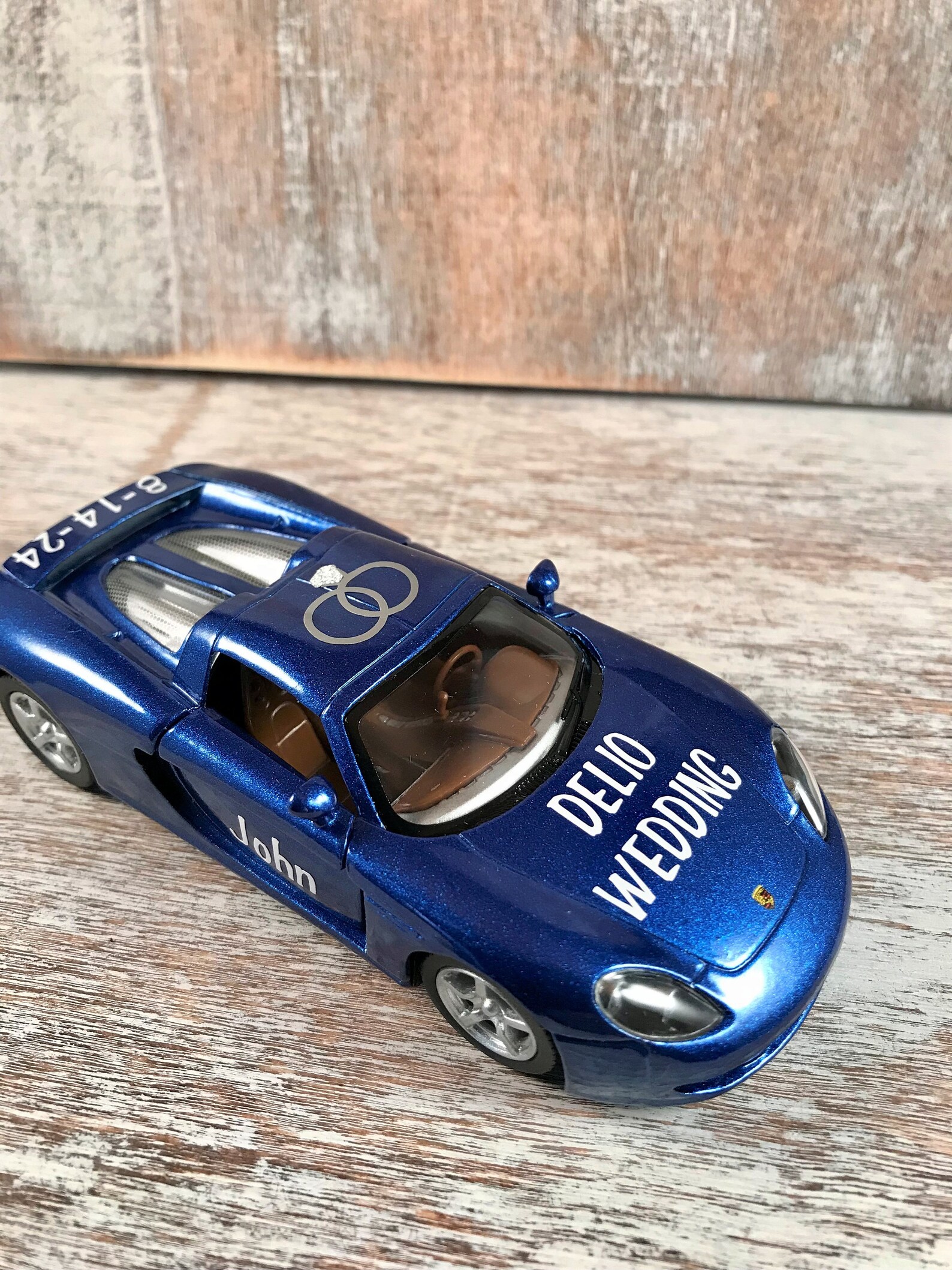 Personalized, Ring Bearer Gift, Ring Security, Toy Car, Car Photo Prop ...