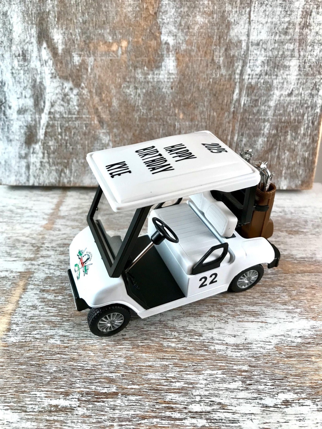 Personalized Golf Cart, Golf Birthday Gift, Golf Birthday Party, Golf ...