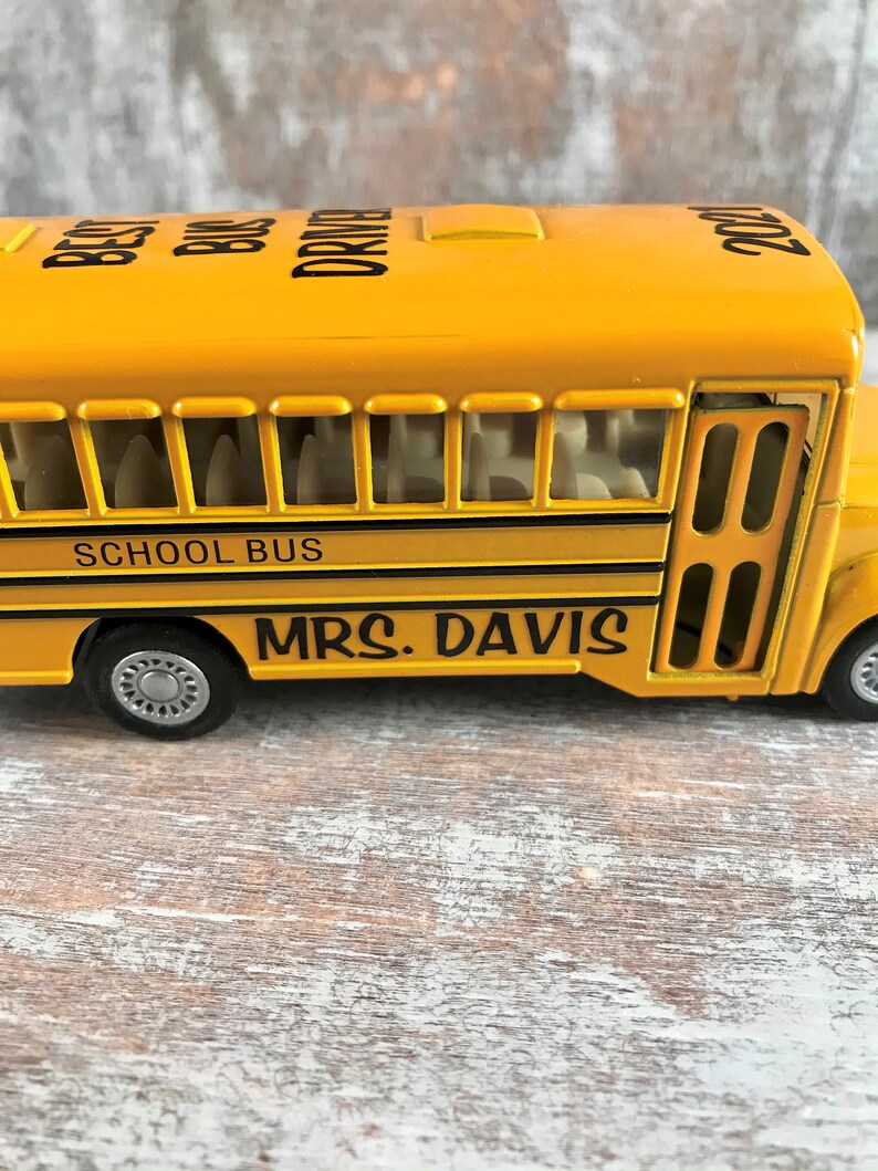 Personalized School Bus Kids School Back to School Gift | Etsy