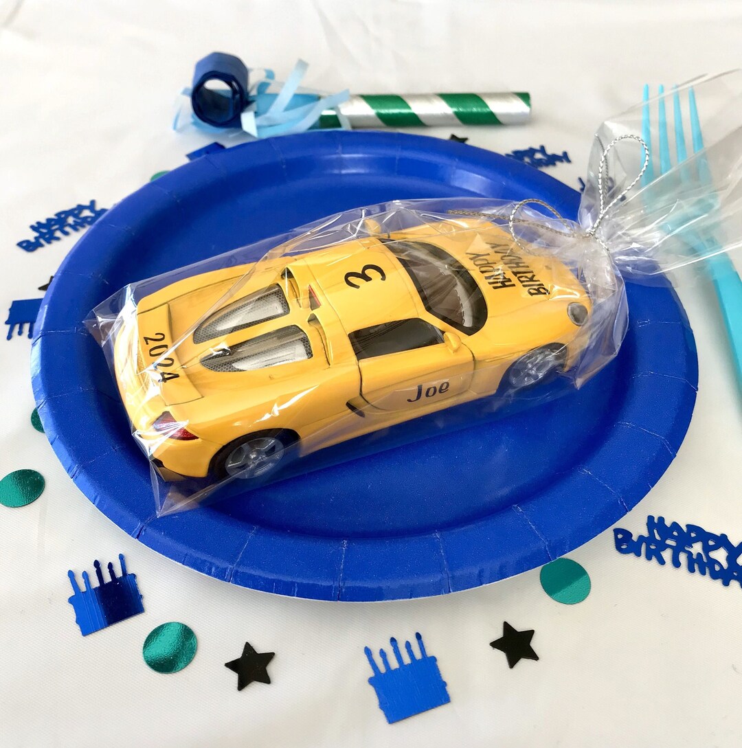 Personalized, Car Birthday, Party Favor, Kids Birthday Gift, Car Toy ...
