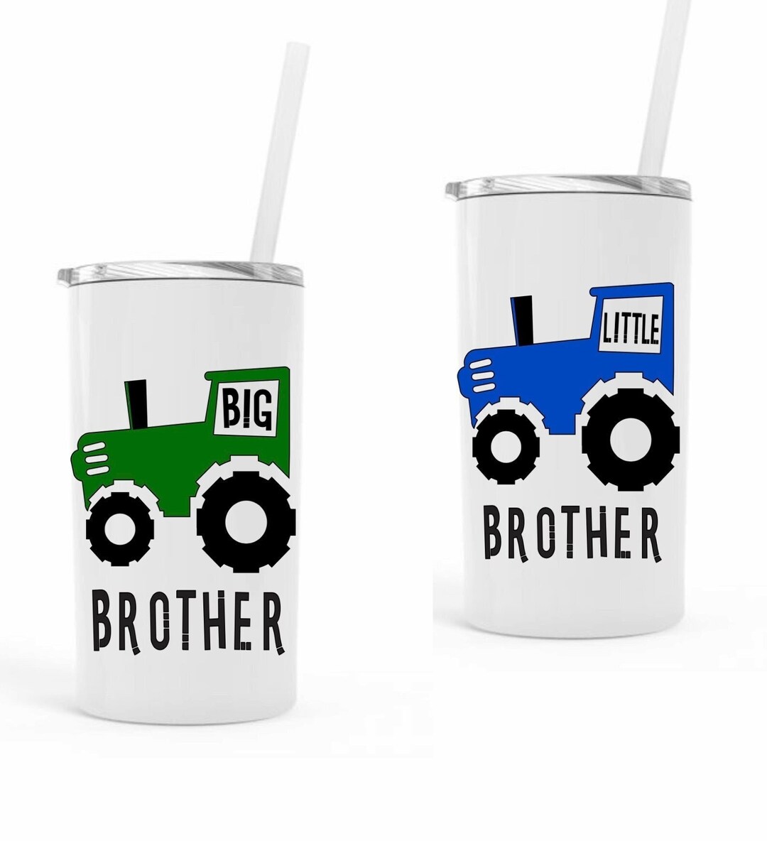 Personalized, Big Brother Gift, Kids Tractor Cup, Kids Gift, Adoption ...
