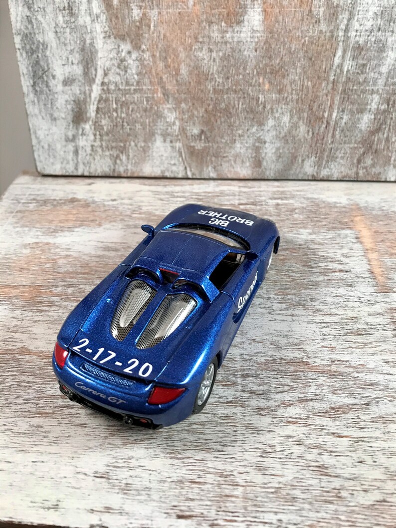 Personalized Big Brother Gift Little Brother Car Toy Kids - Etsy