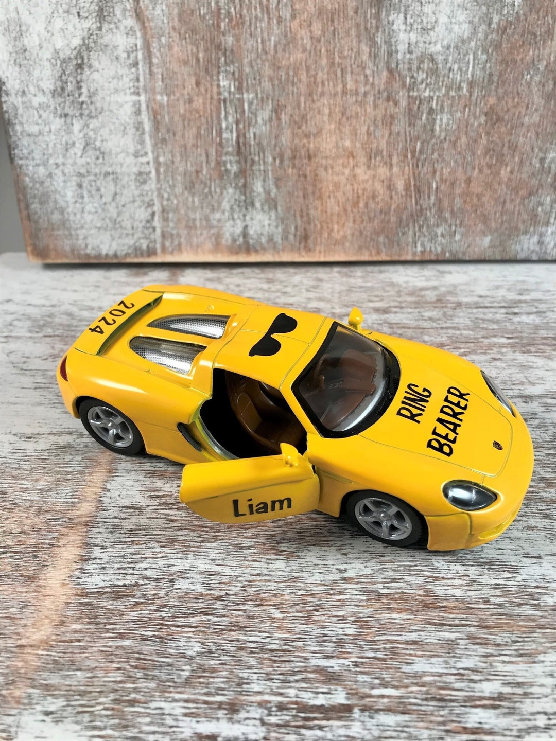 Personalized, Ring Bearer Gift, Ring Security Gift, Toy Car, Kids Gift ...