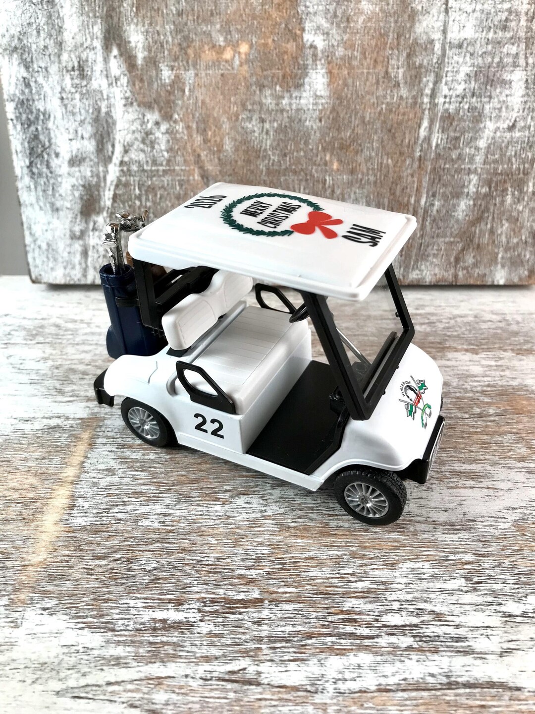 Personalized Golf Cart, Golf Cart Christmas Ornament, Golf Retirement ...