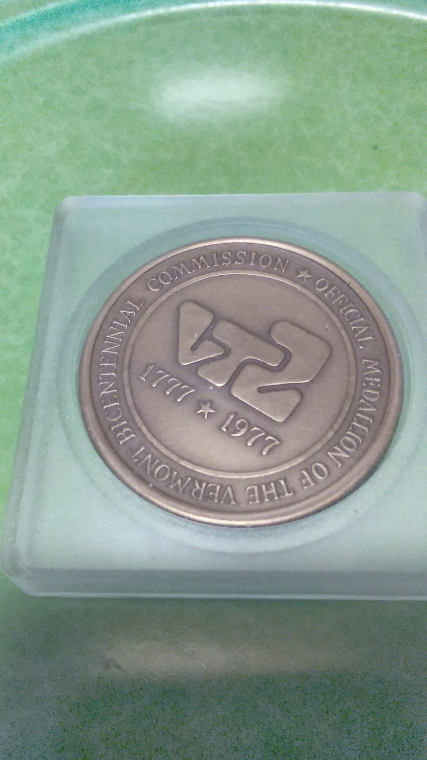 1777-1977 Official Medallion of the Vermont Bicentennial - Etsy