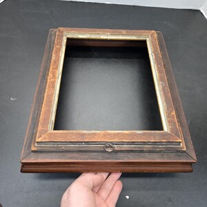Antique Victorian Walnut Deep Well Frame 14 X 12 1/2 X 2 3/4 - Etsy