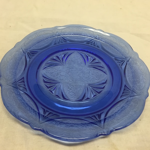 Blue Depression Glass - Etsy