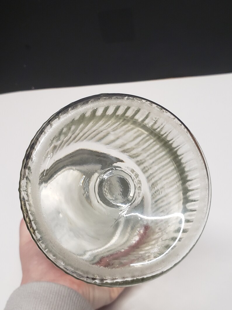 Vintage 1930's Hoosier Ribbed Glass Rice Canister Vintage - Etsy