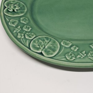 Vintage Green Frog Service Oval Platter by Bordallo Pinheiro Handmade ...