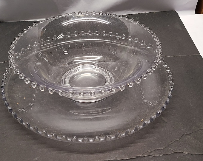 Imperial Glass Candlewick Glassware, Set of 3 Imperial Glass Candlewick ...