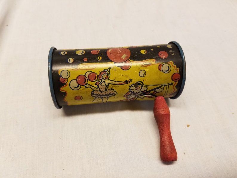 Kirchhof Noise Maker Toy Spinner Type With Gypsy Dancing | Etsy