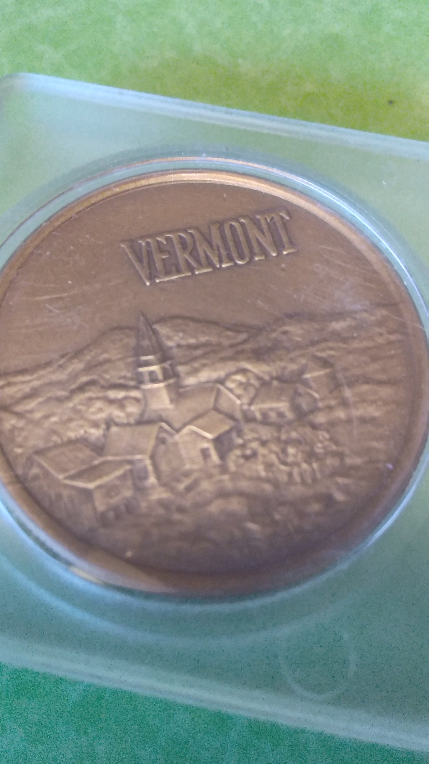 1777-1977 Official Medallion of the Vermont Bicentennial - Etsy