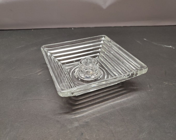 Crystal Manhattan Depression Glass Insert for Relish Tray - Etsy