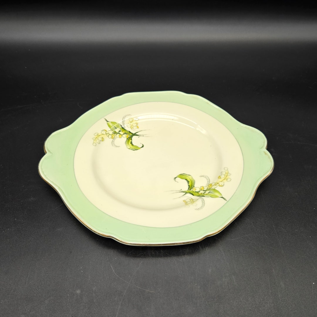 Paragon China Lilly of the Valley Handled Serving Plate - Etsy