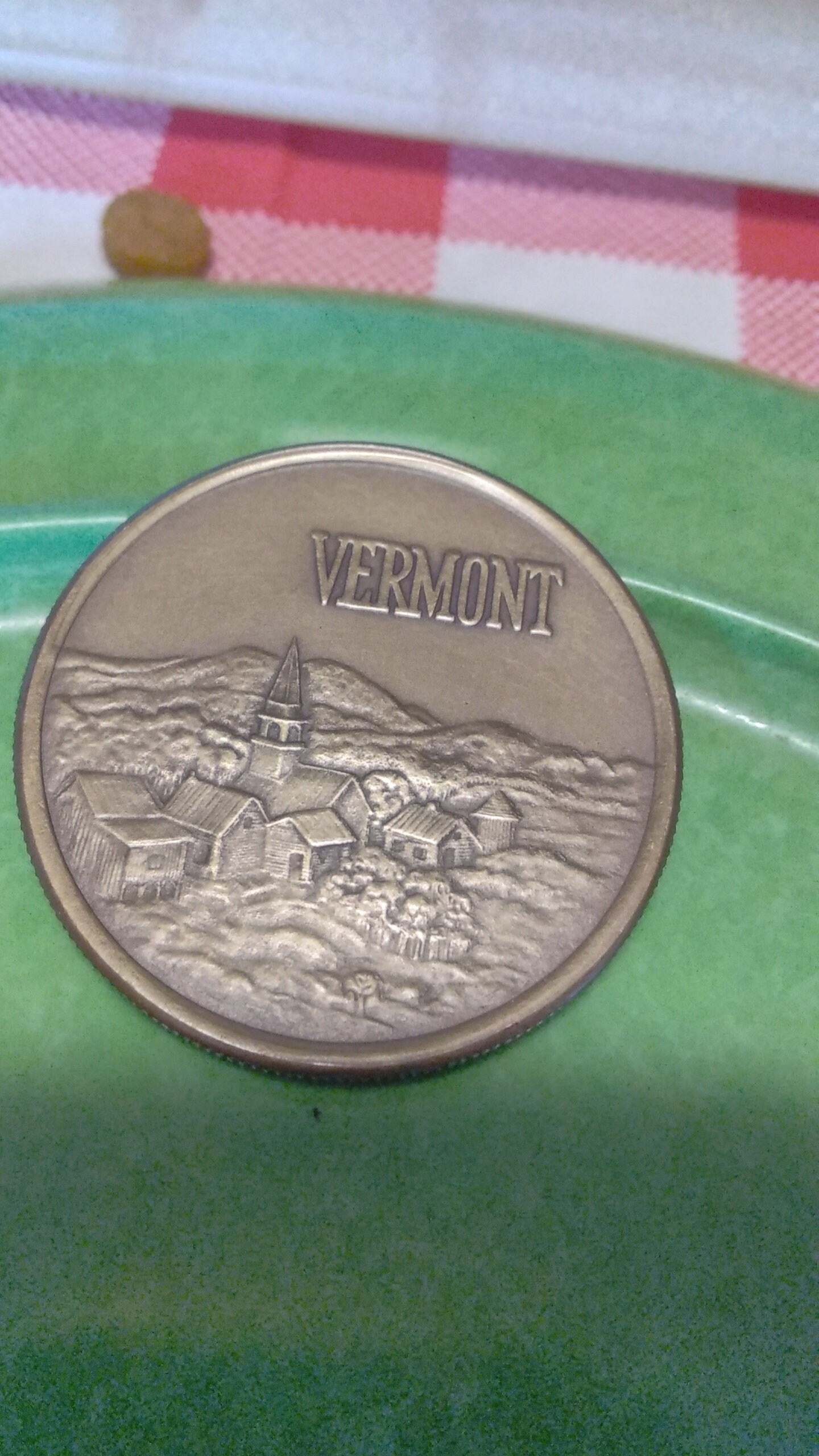 1777-1977 Official Medallion of the Vermont Bicentennial - Etsy