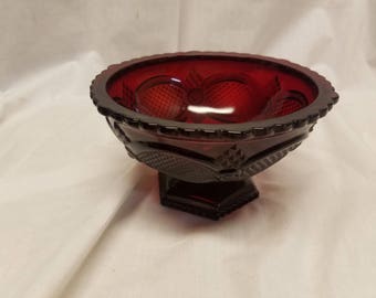 Vintage Avon Cape Cod Ruby Red 6 Cruet | Etsy
