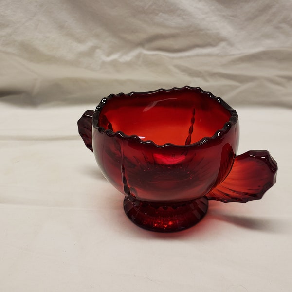 Ruby Red Depression Glass - Etsy