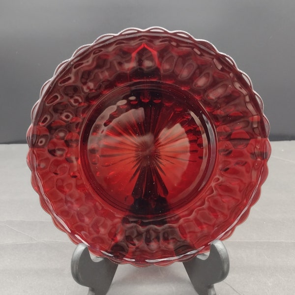 Red Depression Glass - Etsy