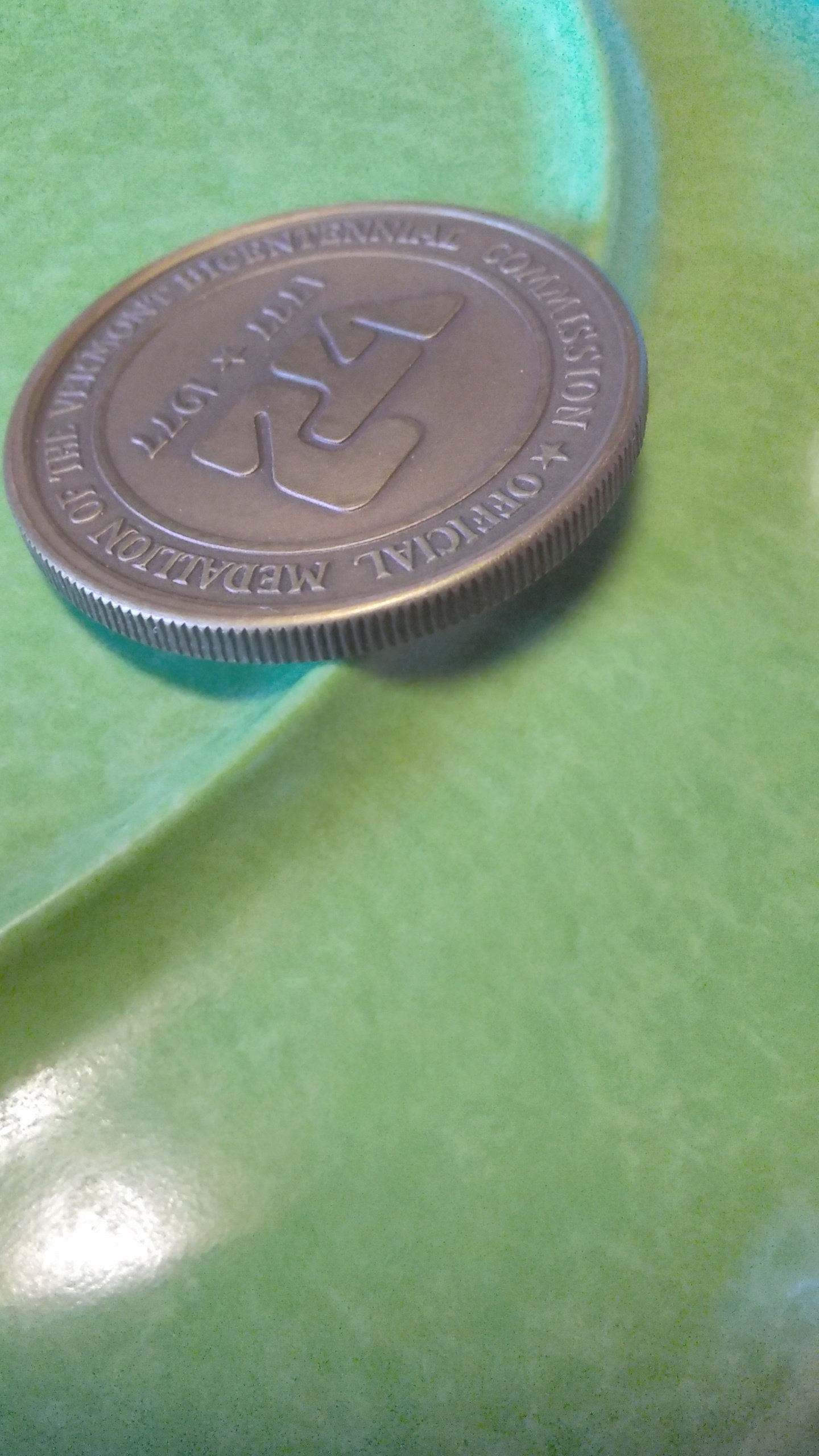 1777-1977 Official Medallion of the Vermont Bicentennial - Etsy