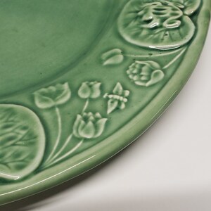 Vintage Green Frog Service Oval Platter by Bordallo Pinheiro Handmade ...