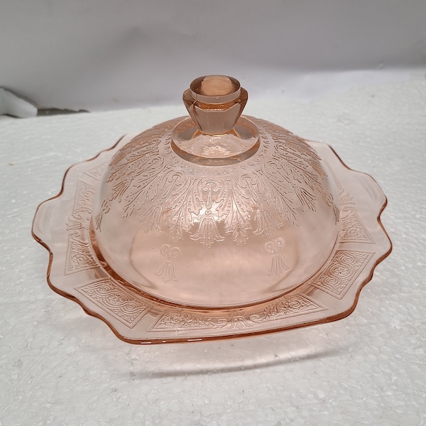 Pink Princess Pattern Depression Glass - Etsy