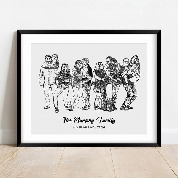 Loved One Portrait - Etsy