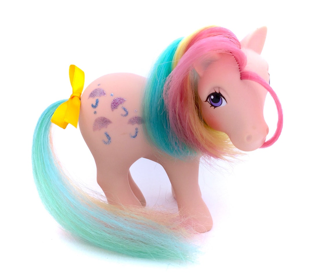G1 My Little Pony Parasol Vintage Rainbow Ponies 1983 Mlp | Etsy