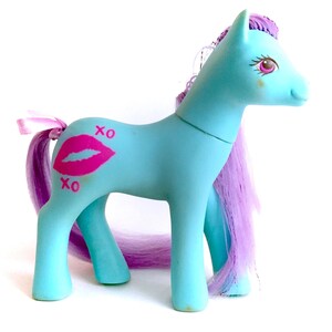 G1 My Little Pony Sweet Kisses Ruby Lips Sweetheart Sister | Etsy