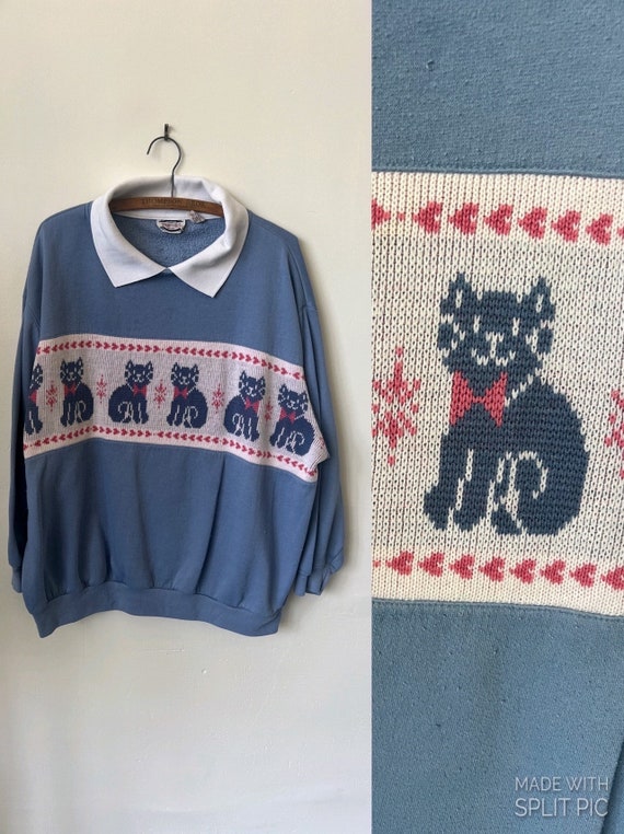 Vintage 90s cat kitty - Gem