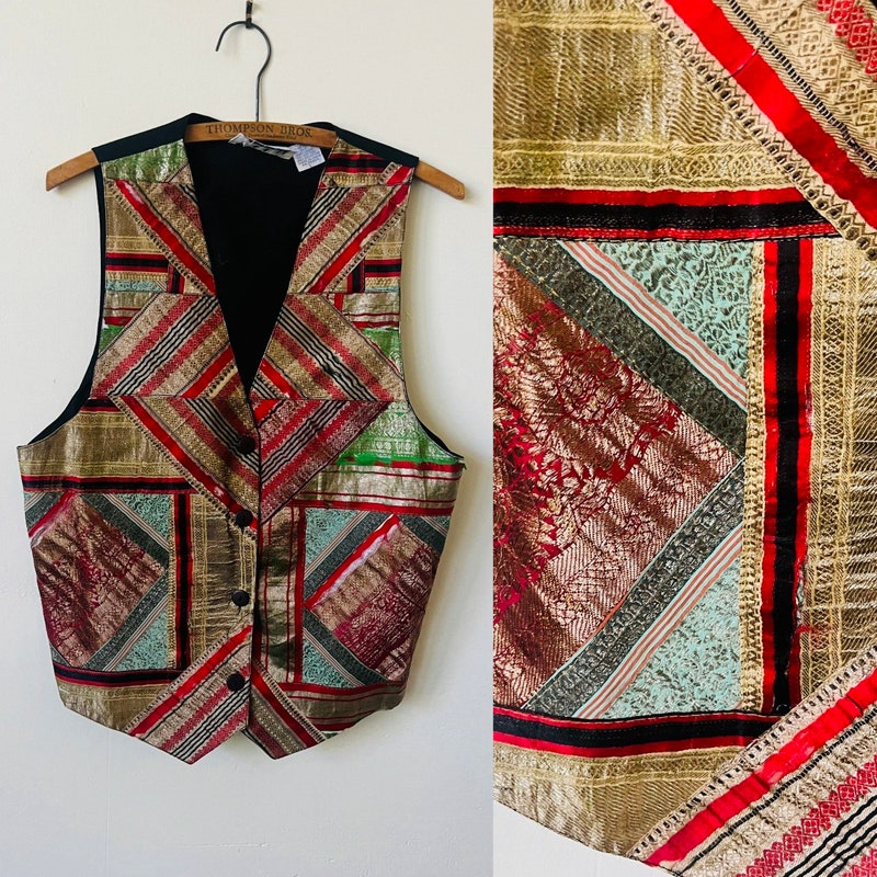 Gold Vest - Etsy