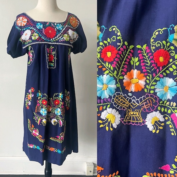 70s Mexican Dress - Etsy