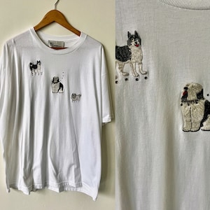 Vintage Puppy Dog Embroidered Shirt 2000’s Puppies Graphic Tee Y2K Dogs ...