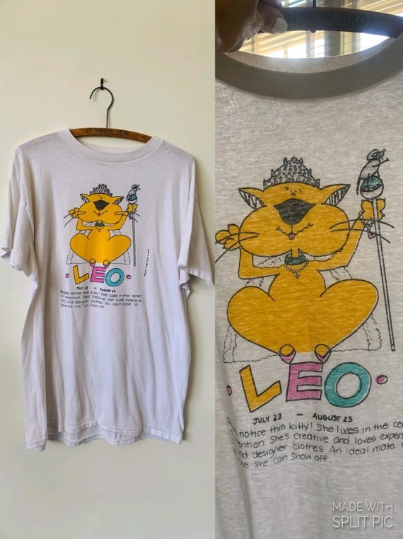 vintage leo t shirt - Gem
