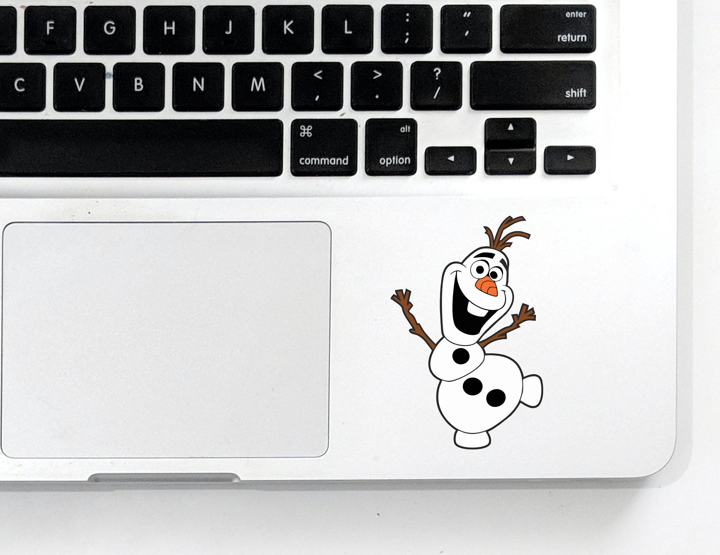 Frozen Vinyl Decal Olaf Laptop Sticker Disney Print Frozen - Etsy
