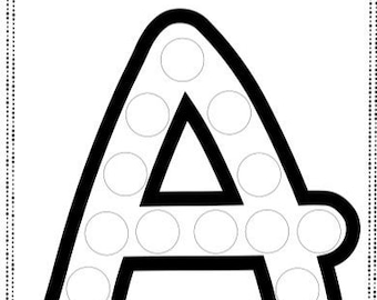 Lowercase Alphabet Dauber / Dab It / Bingo Marker Sheets - Etsy